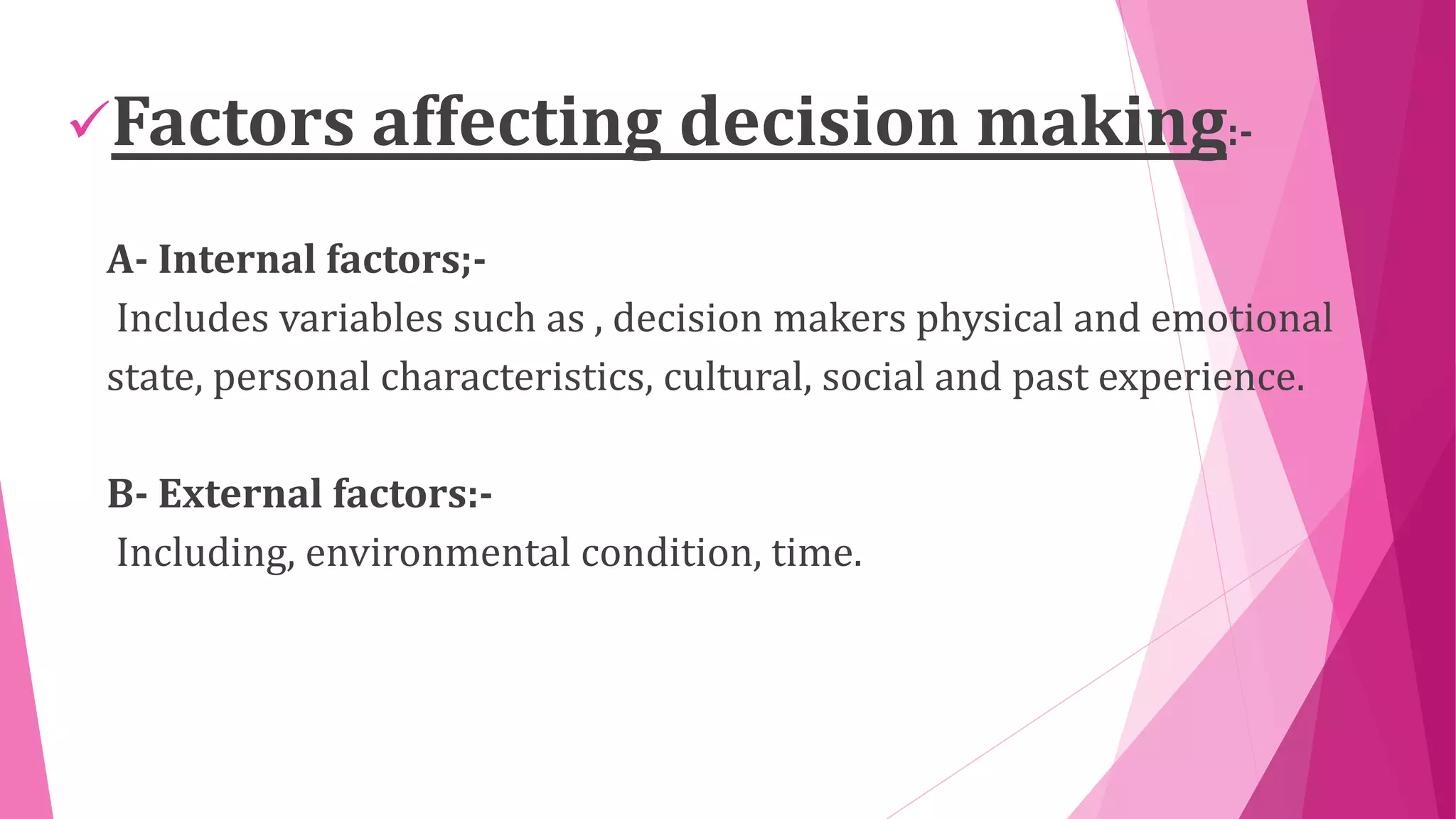 Critical thinking and decision making | PPTX
