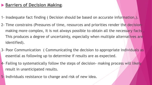 Critical thinking and decision making | PPTX | Education