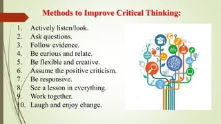 Critical thinking and exercises for elementary education | PDF