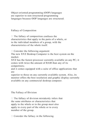 Critical Thinking and Logical Arguments Brook Moore and.docx