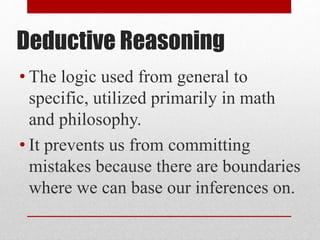 Critical Thinking as REASONING.pptx