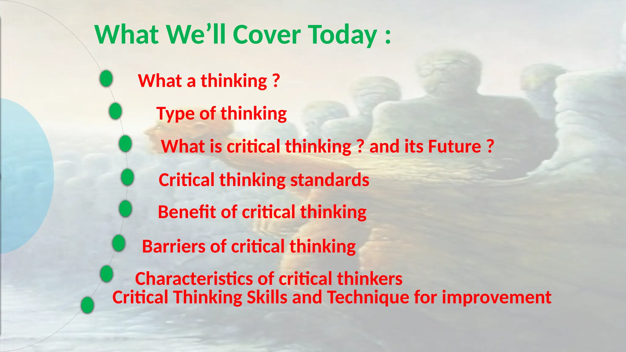 What is critical thinking? and its Future? Critical thinking standards ...