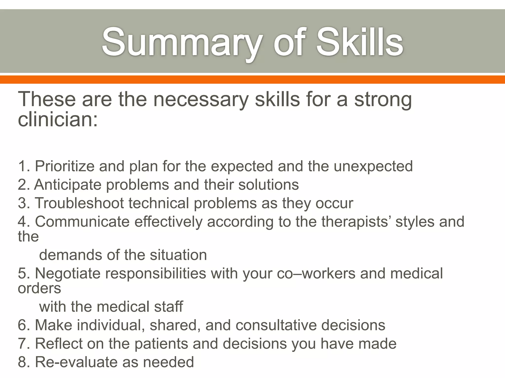 Critical thinking scenario Respiratory Therapy Students | PPTX