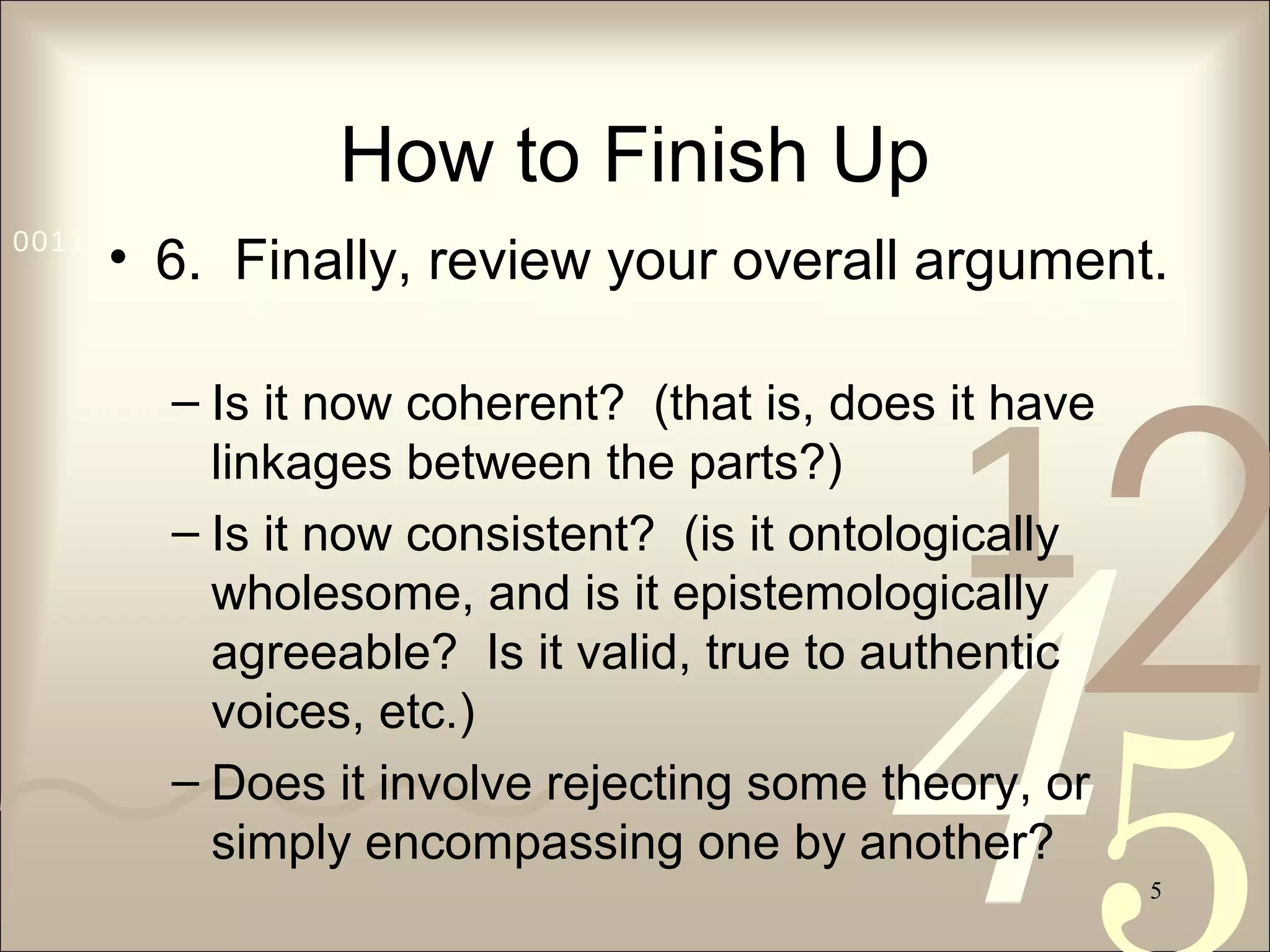 Critical Thinking Contradictions (Part 3) - Resolution/ Conclusions. | PPS