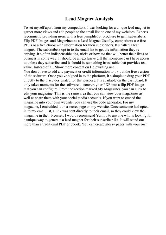 Critical Thinking Essay Sample | PDF