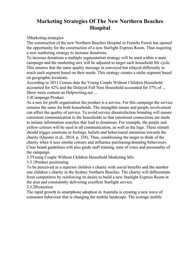 Critical Thinking Essay Sample | PDF