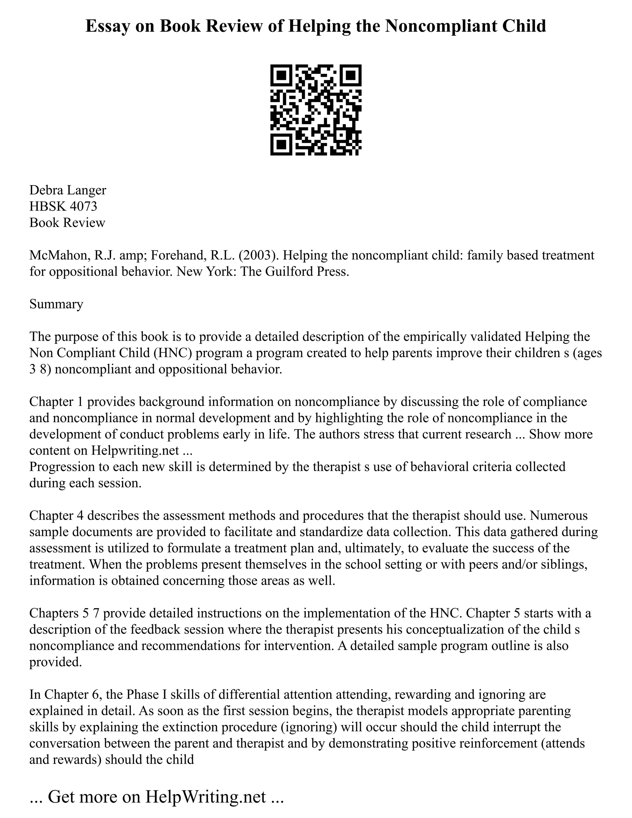 Critical Thinking Essay Sample - Guide To Writing | PDF