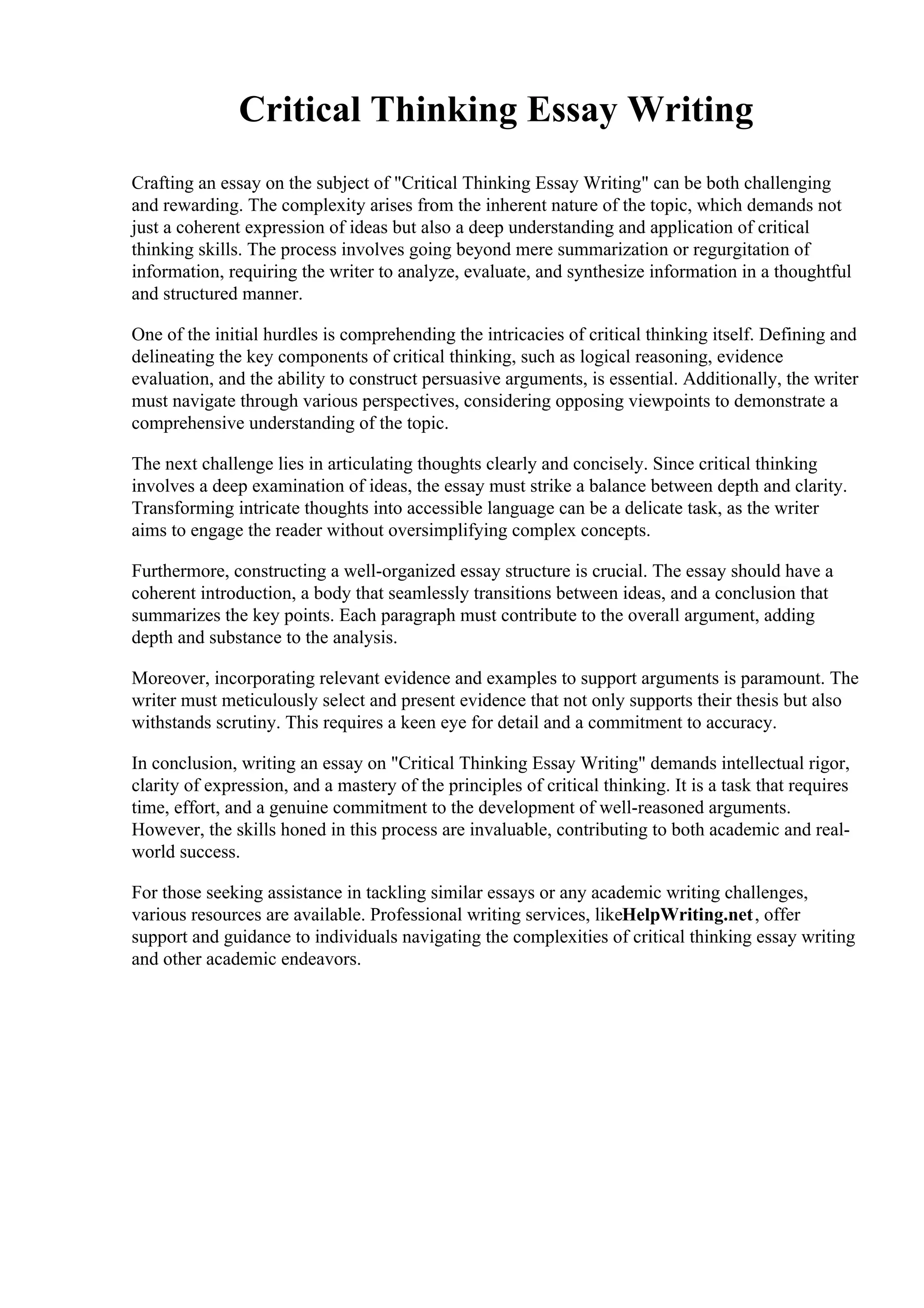 Critical Thinking Essay Writing.pdf