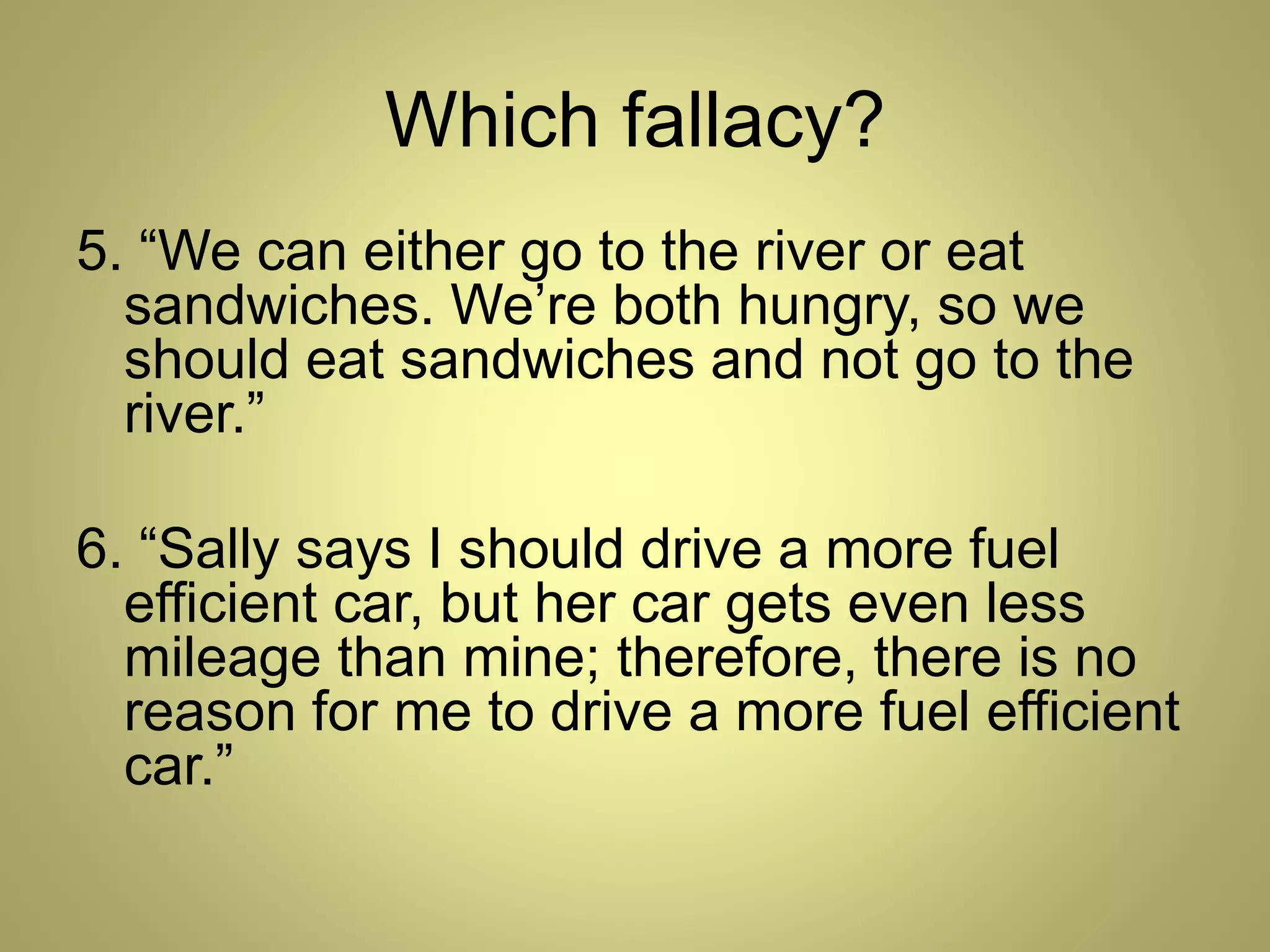 Critical thinking fallacious reasoning | PPTX