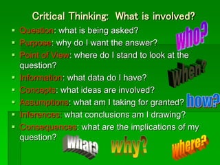 Critical Thinking | PPT