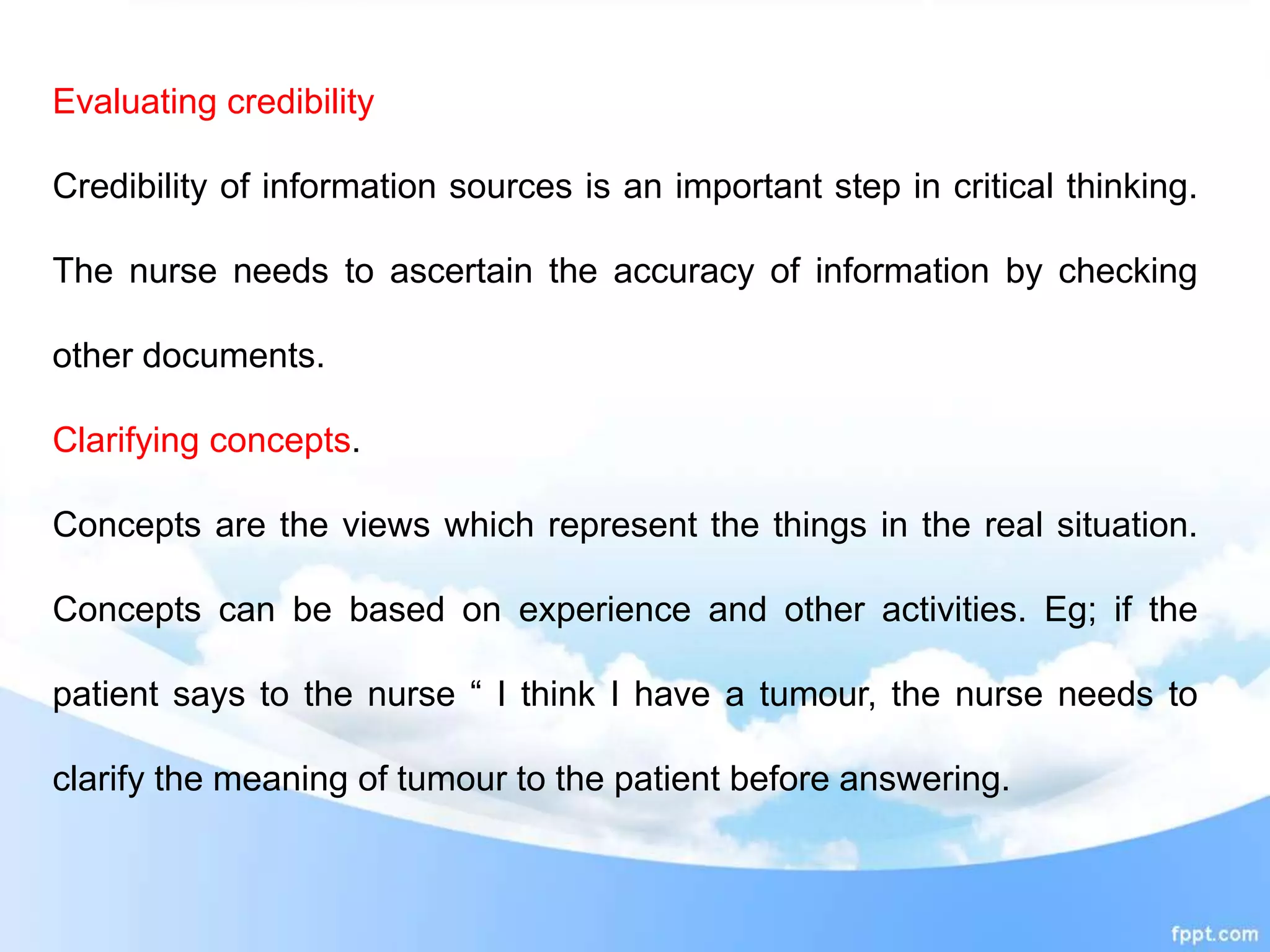 critical thinking in nursing process.ppt
