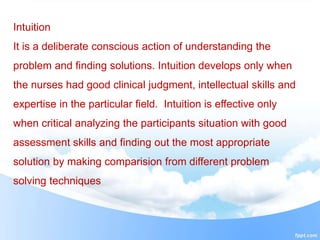 critical thinking in nursing process.ppt