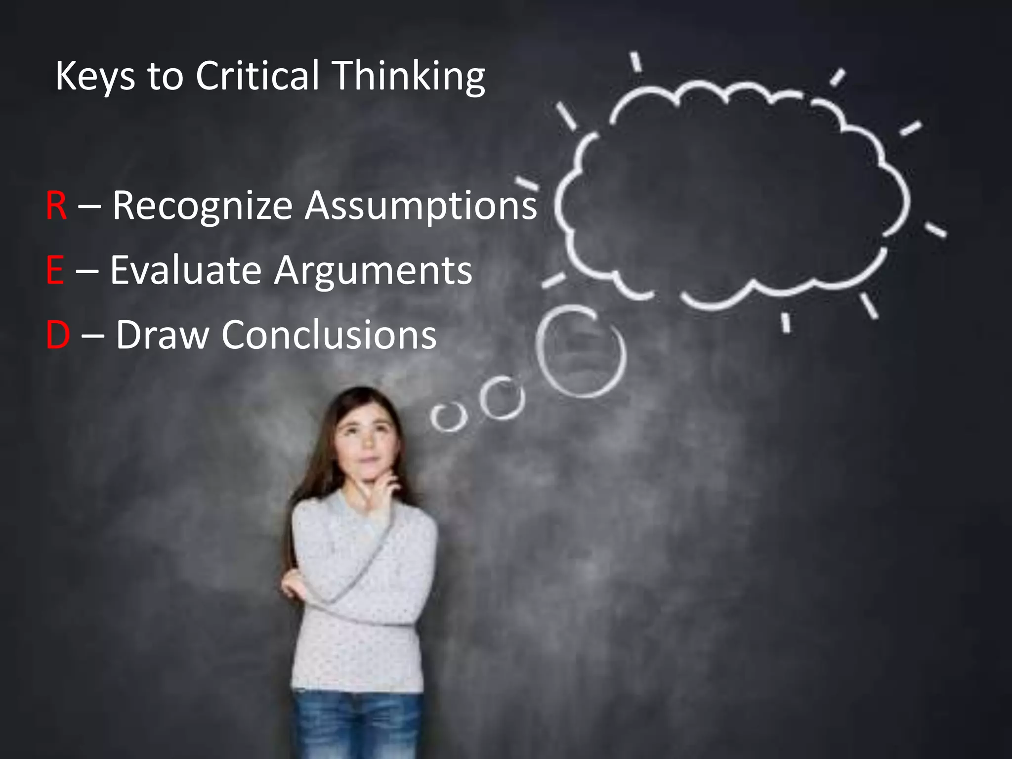 Critical thinking in the workplace ppt | PPTX