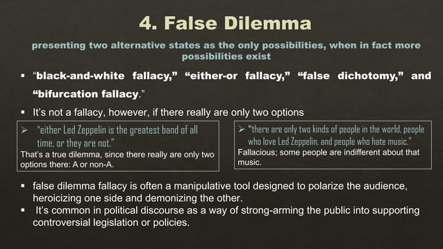 Critical thinking Logical Fallacies t | PDF | Science