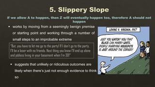 Critical thinking Logical Fallacies t | PDF