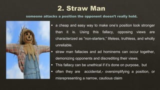 Critical thinking Logical Fallacies t | PDF