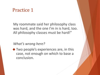Critical Thinking & Logic in Ethics | PPTX