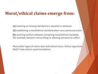 Critical Thinking & Logic in Ethics | PPTX