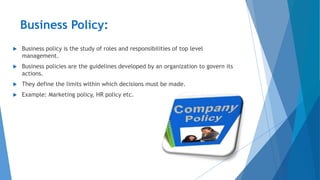 Effects of poor Business policies | PPTX