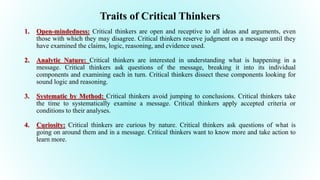 Critical Thinking | PPT
