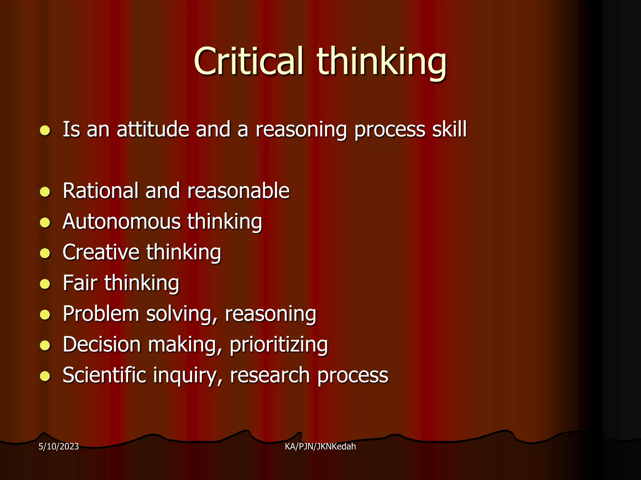 Critical thinking Nursing.ppt