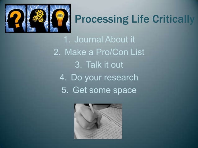 Learning 101: Critical Thinking | PPT