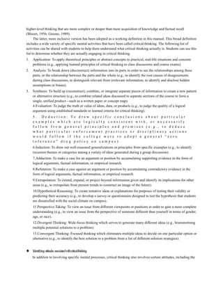 Critical thinking paper 2 | RTF