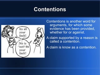 Critical Thinking Issues, Analysis and Contentions | PPT