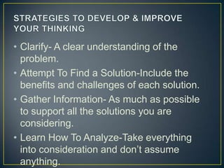 Critical+thinking+power+point | PPTX