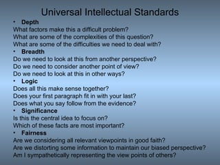 Critical Thinking | PPT | Education
