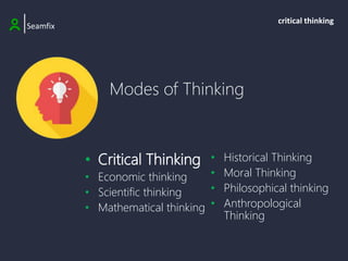 Critical_Thinking_pptx.pptx | Undergraduate Education | College Education