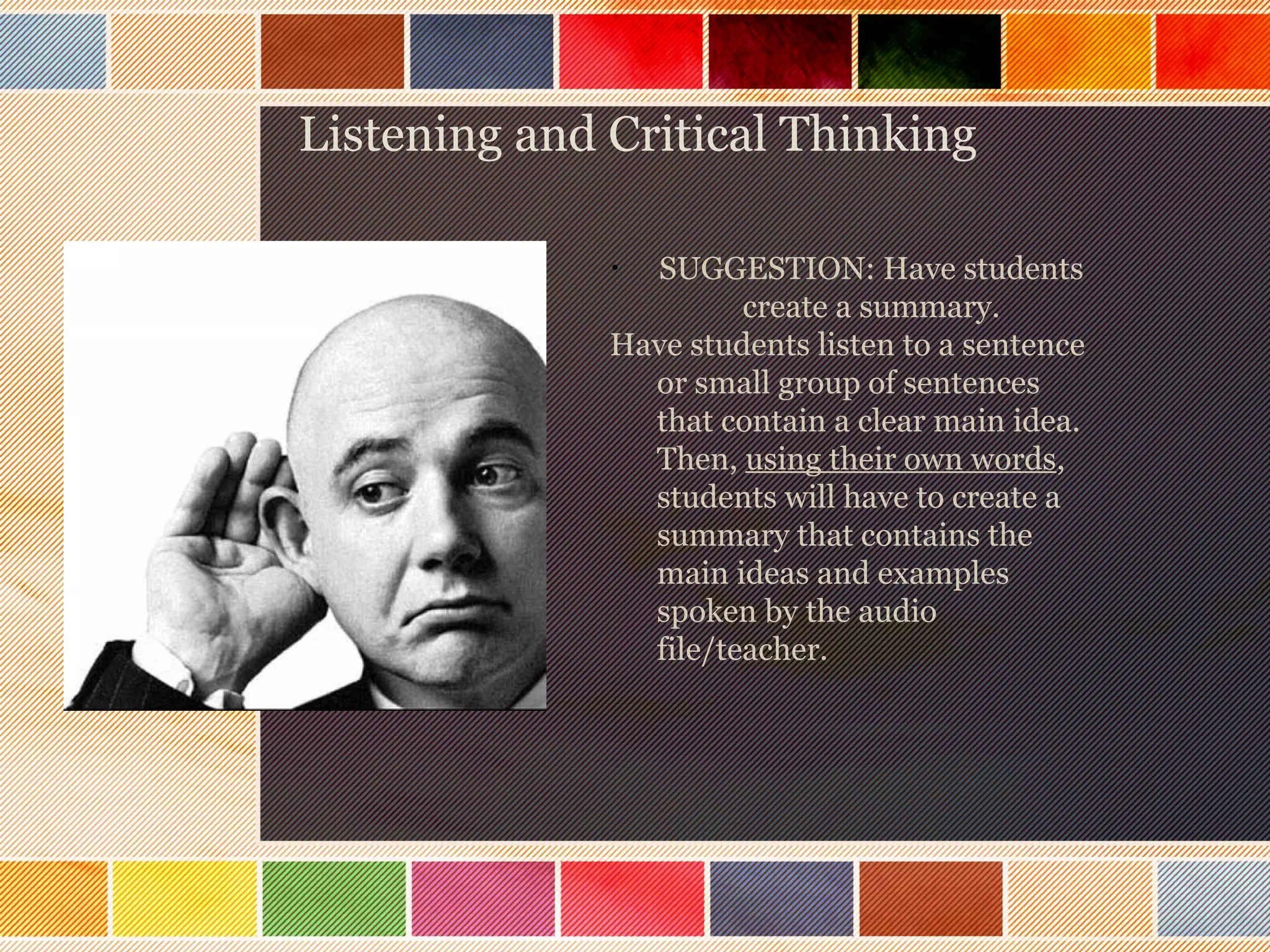 Critical thinking presentation | PPT