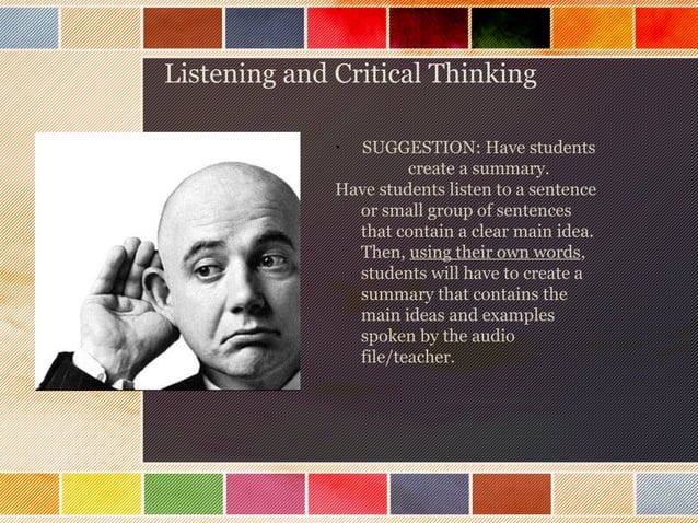 Critical thinking presentation | PPT