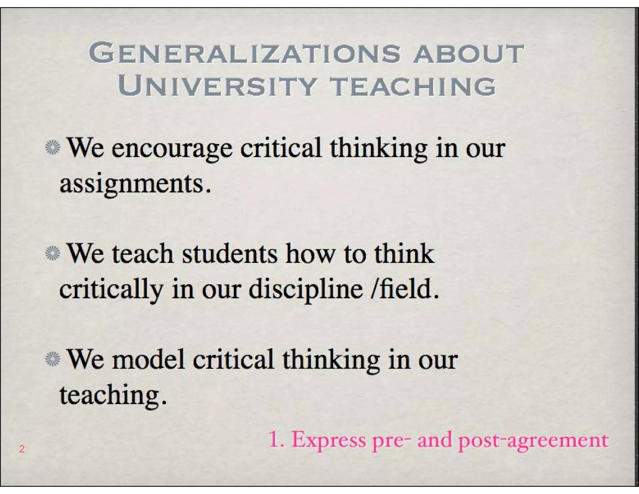 Critical thinking presentation | PDF