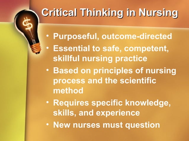 Critical thinking presentation | PPT