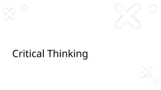 Critical thinking, Problem solving, Creativity.pptx