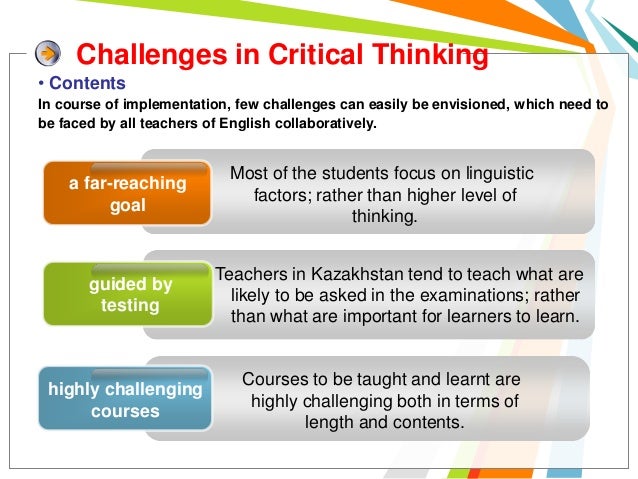 Critical thinking skills K. Yesmambetova Kyzylorda