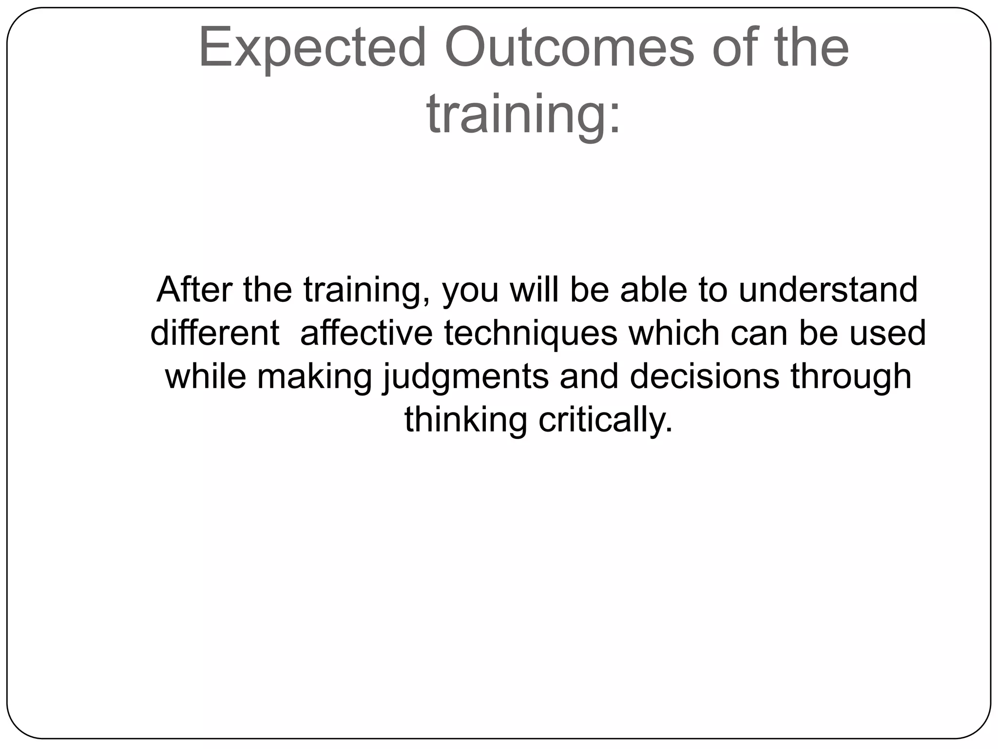 Critical thinking skills ppt | PPTX