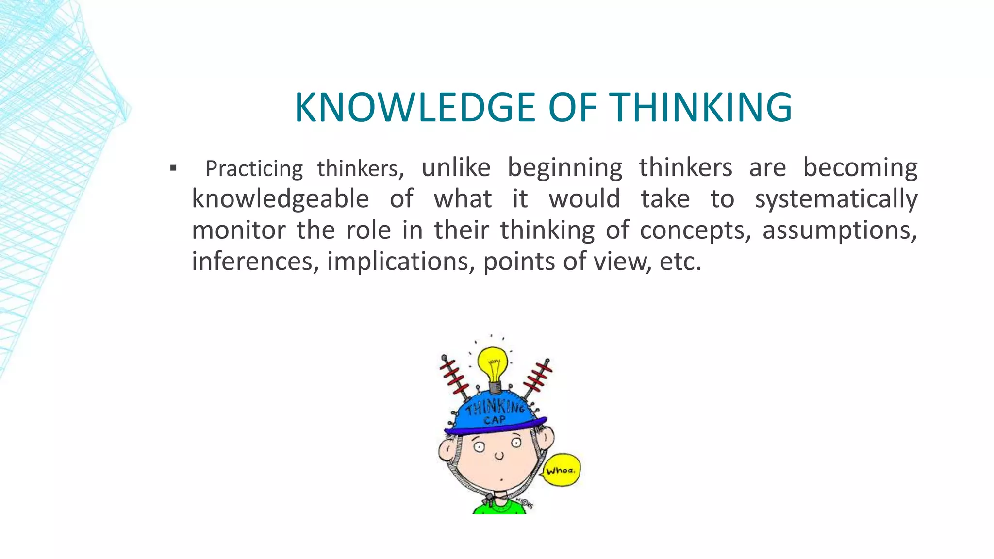 Critical thinking slide deck | PPTX