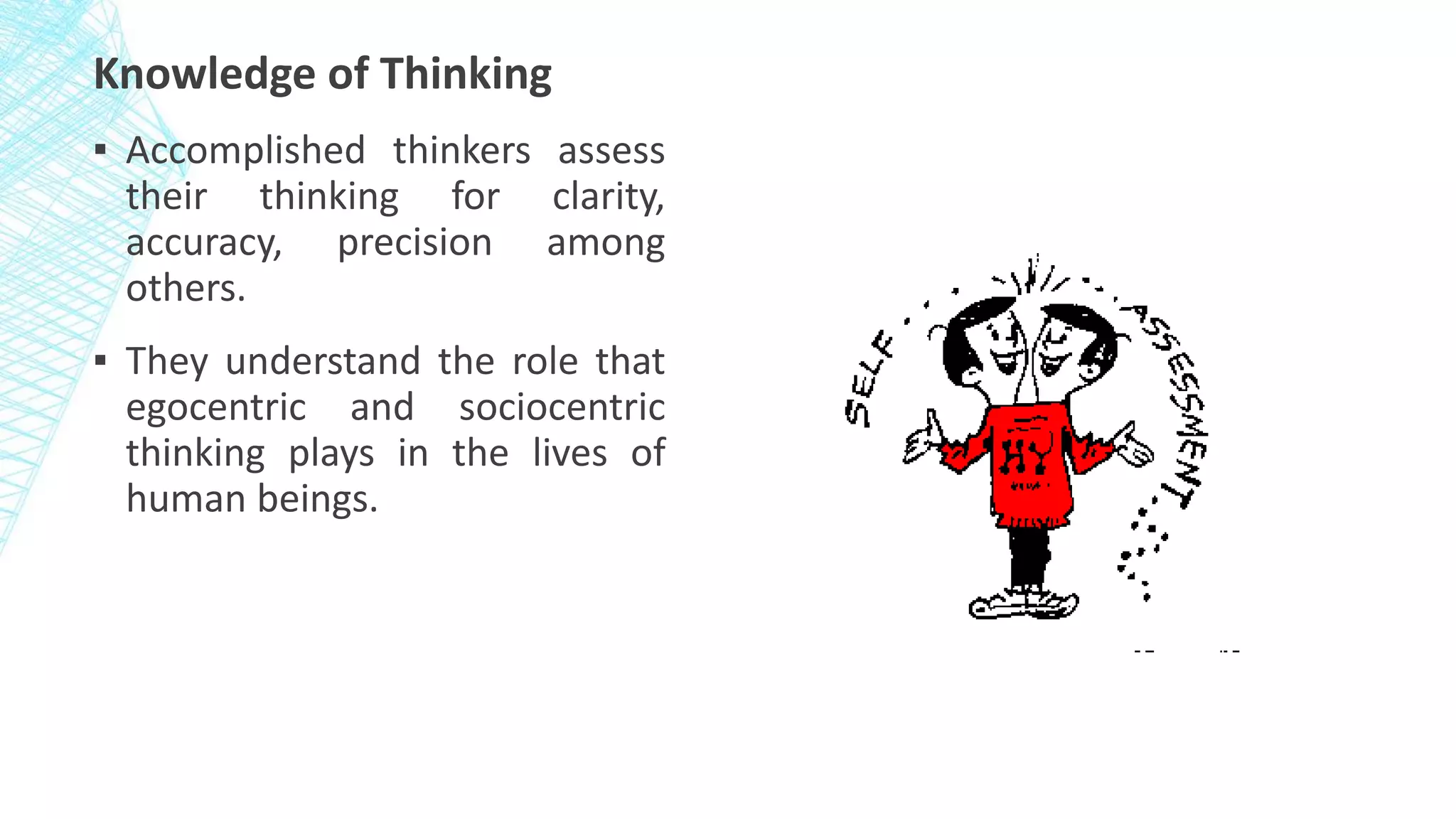 Critical thinking slide deck | PPTX