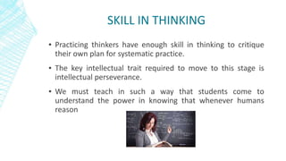 Critical thinking slide deck | PPTX