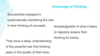Critical thinking slide deck | PPTX