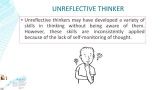 Critical thinking slide deck | PPTX