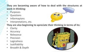 Critical thinking slide deck | PPTX