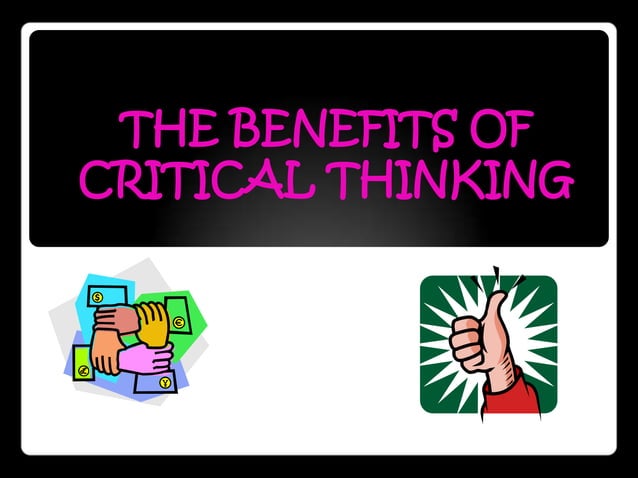 Critical thinking standard [autosaved] | PPTX