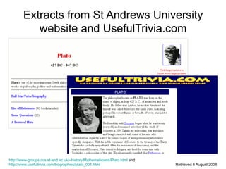 Critical Thinking Unit 1 Question A2 Plato Slide Share | PPT