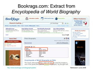 Critical Thinking Unit 1 Question A2 Plato Slide Share | PPT