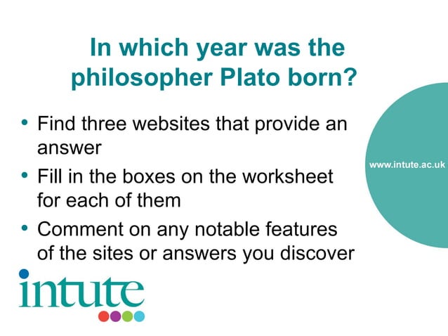 Critical Thinking Unit 1 Question A2 Plato Slide Share | PPT