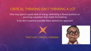 Critical thinking & Its history | PPTX