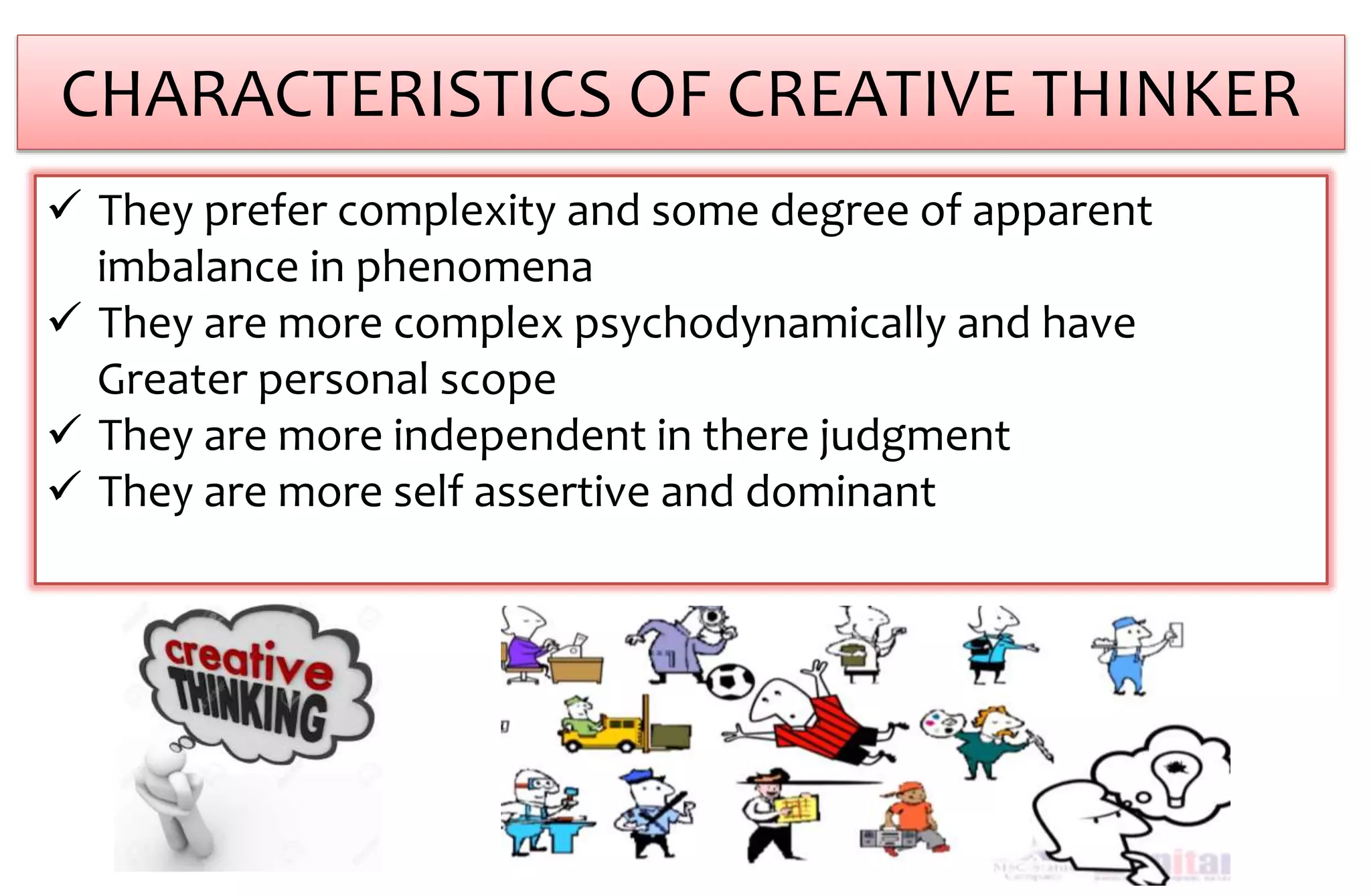 Critical thinking vs. creative thinking | PPTX